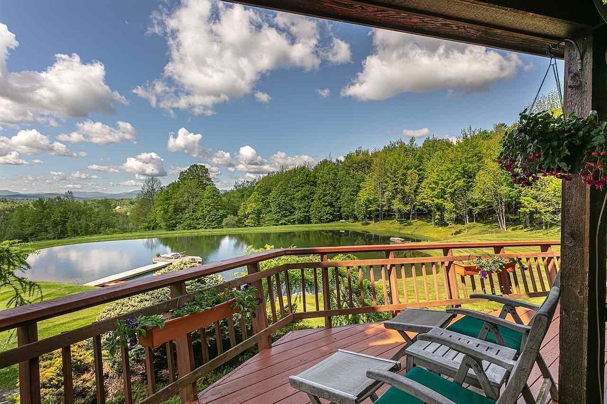 5BR Luxury Stowe Estate with Private Pond & Views - Houses for Rent in ...