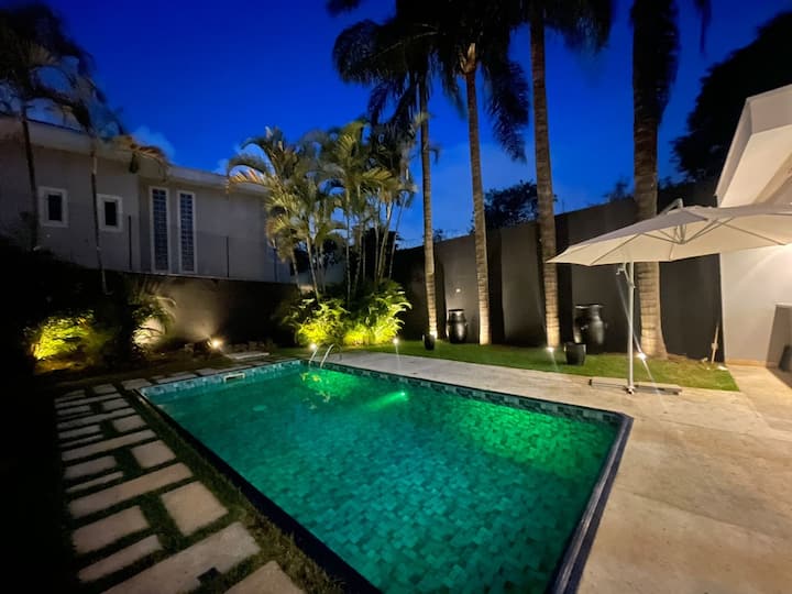 Refúgio De Bem-estar Com Piscina, Sauna E Natureza - Cotia