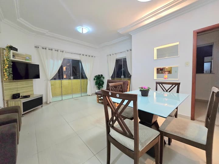 Apto Aconchegante A 4min Do Hangar 2q C/ar | Wifi - Pará