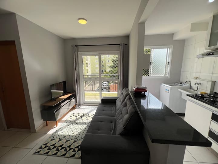 Apê Completo Perto Revap-dutra-wifi Rápido - São José dos Campos