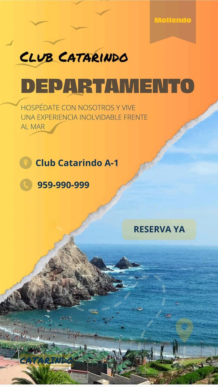 Hermoso Departamento Frente Al Mar - Mollendo