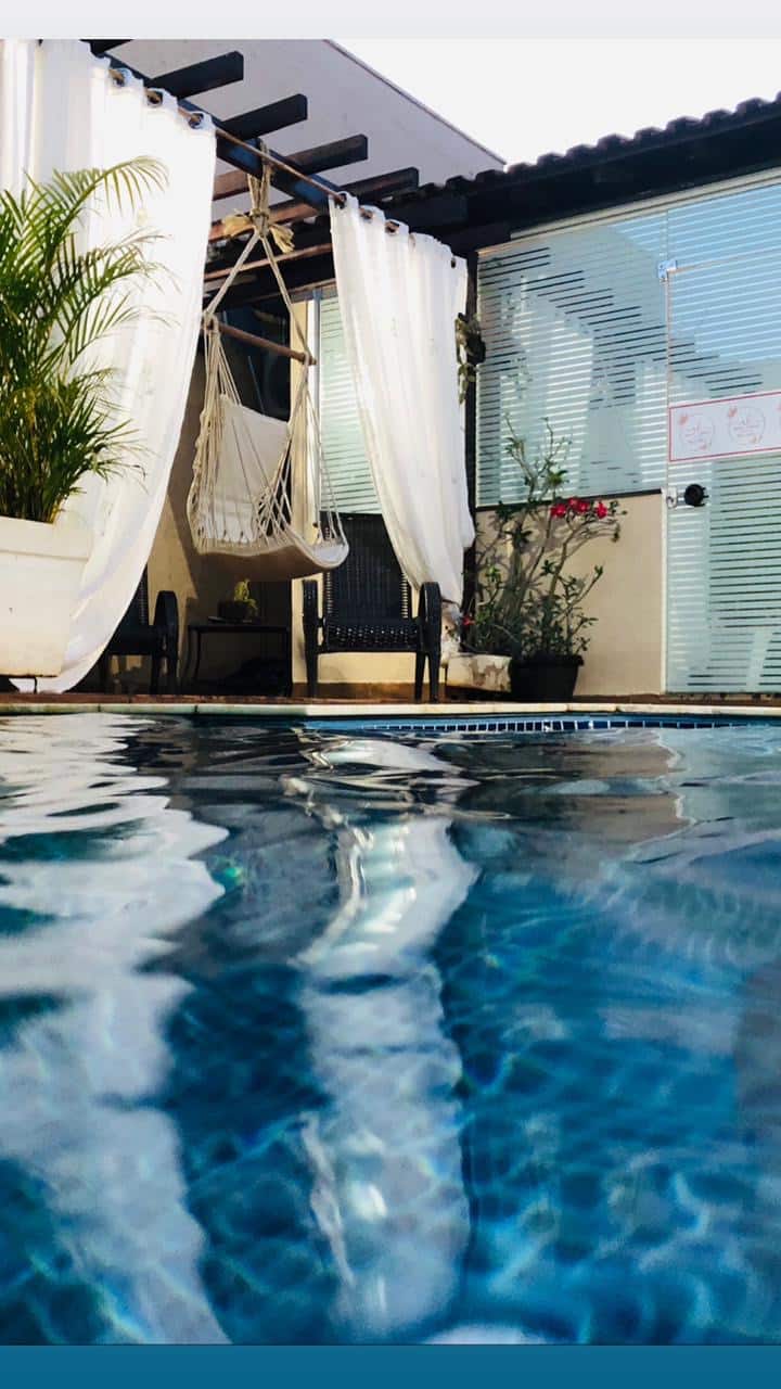 Refúgio Elegante Com Piscina E Banheira - Campo Grande