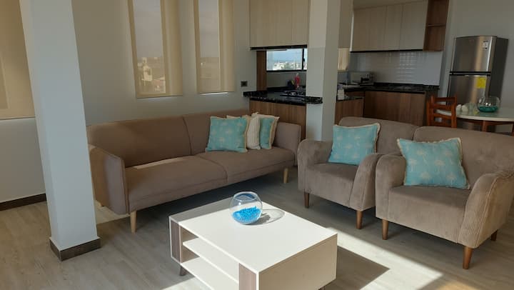 Hermoso Departamento Con Vista Al Mar - Playas