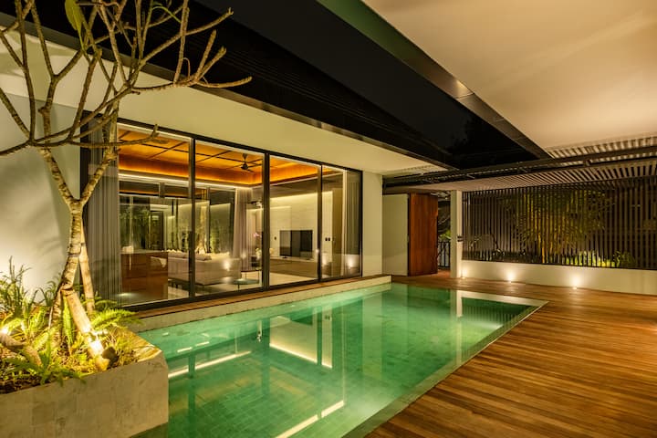 Tranquil 3 Bedrooms Ubud Villa With River View Atv - Australia