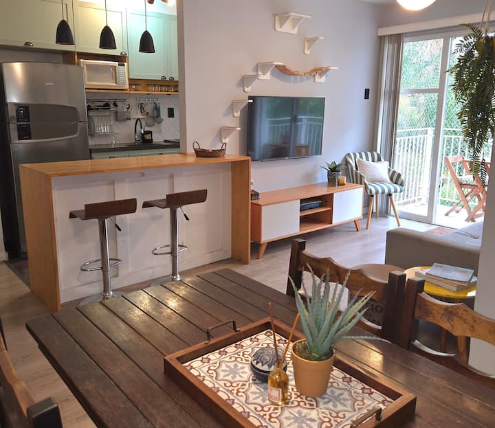 Vista Para Jardins E Piscina Na Lapa - Rio de Janeiro Santos Dumont Airport (SDU)