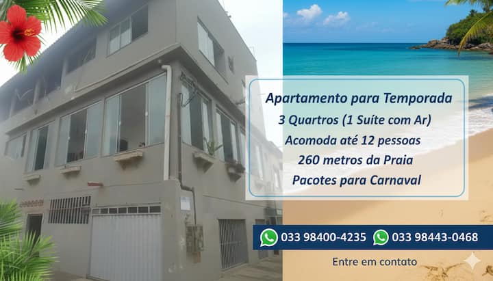 Apartamento Disponível Para Temporada Em Piuma. - Itaoca