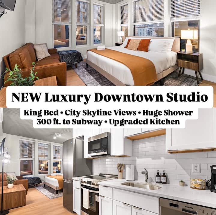 708b New Huge Luxury Condo City Views By Subway - Boston, MA