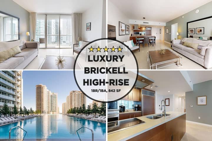 Icon Brickell | Vue Sur La Ligne D'horizon | Piscine Et Spa - Miami, FL