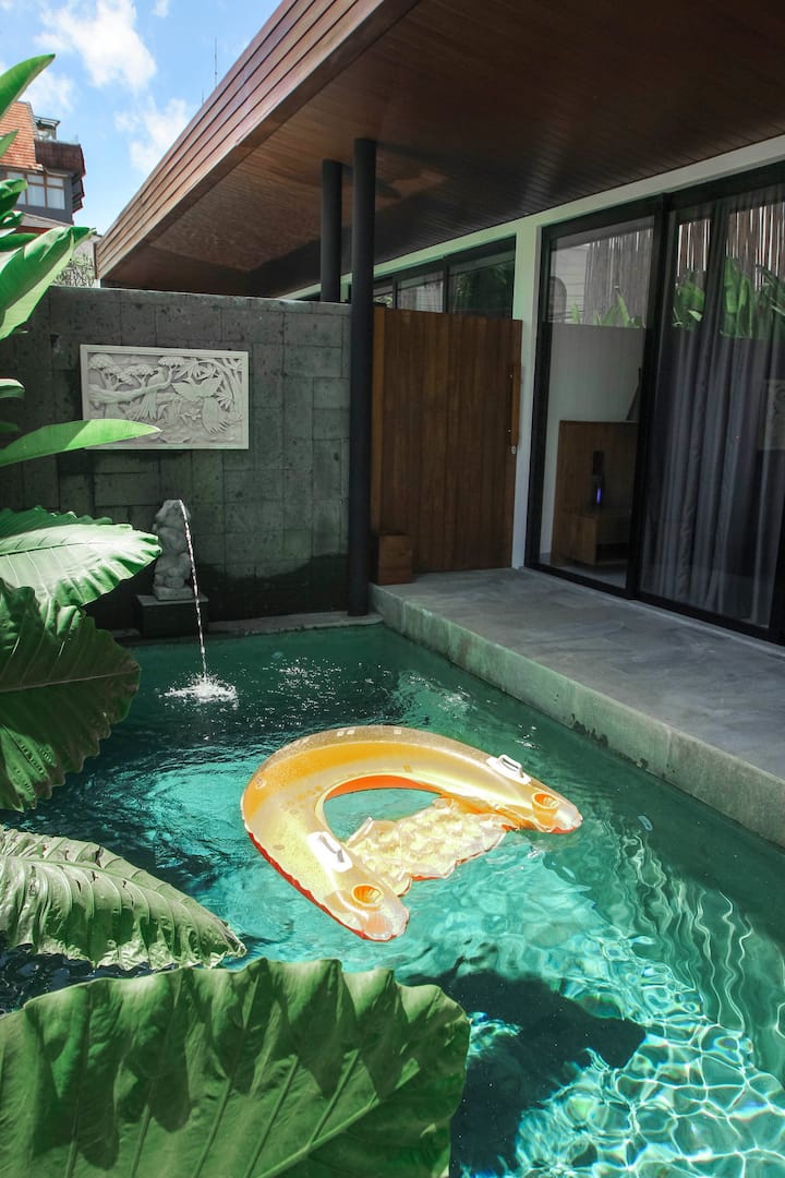 New 1br Cozy Private Pool Villa In Seminyak Center - Seminyak