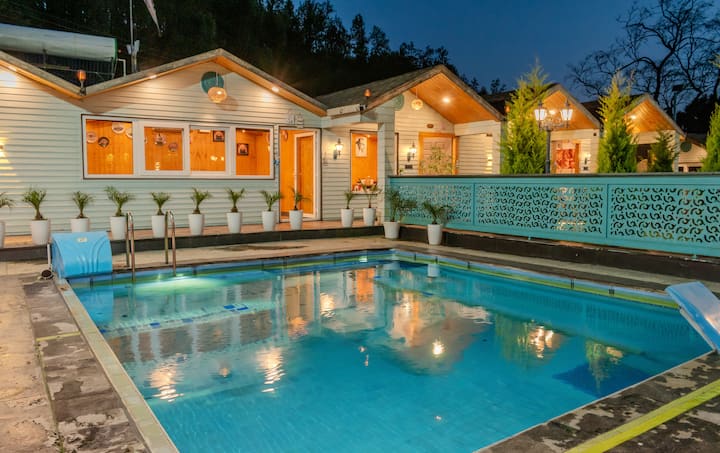 O-bandhu: 4br/private Pool/jacuzzi/pool Party - Dehradun