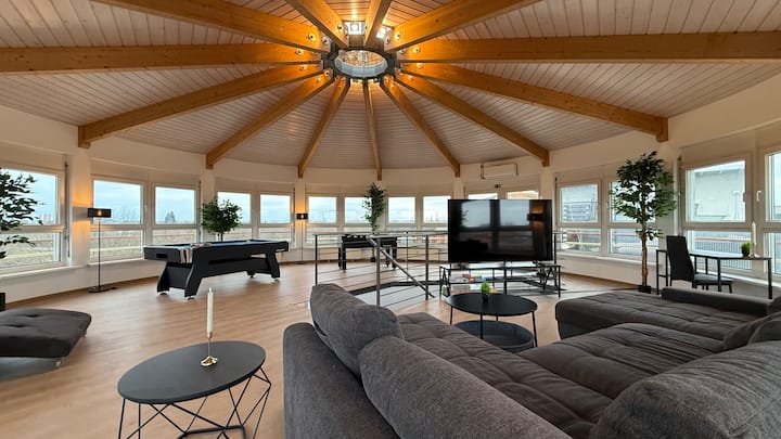 Panorama Penthouse - Whirlpool - Sauna - Billiard - Karlsruhe