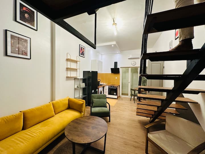 Loft Urbain Moderne Pour 4 à Dakar Patte D’oie - Dakar