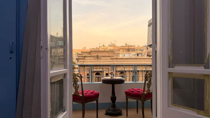 Palace View Royal Home - 3 Br - Downtown Cairo - Cairo