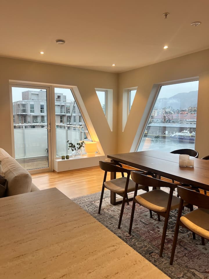 Romslig Og Moderne Leilighet I Bergenhus - Bergen