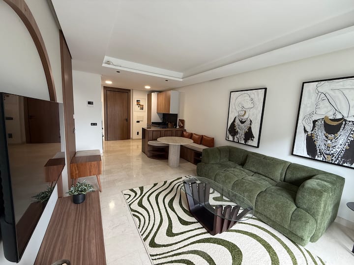 Charmant 2 Pièces Cfc - Piscine / Fitness - Casablanca
