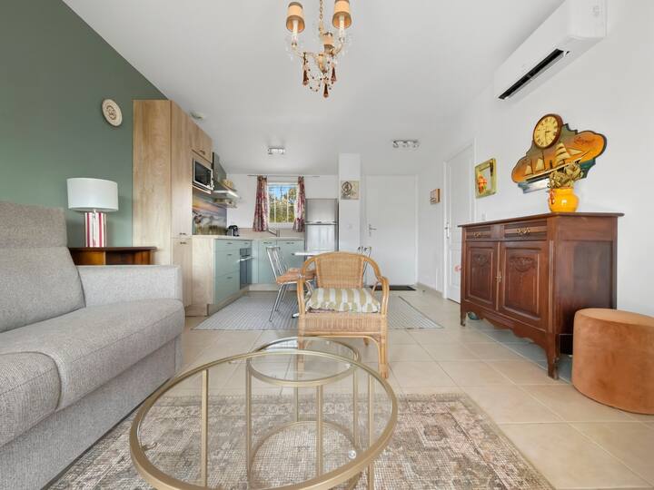 Cozy T2 | 1br With Pool & Terrace – St Tropez - Grimaud