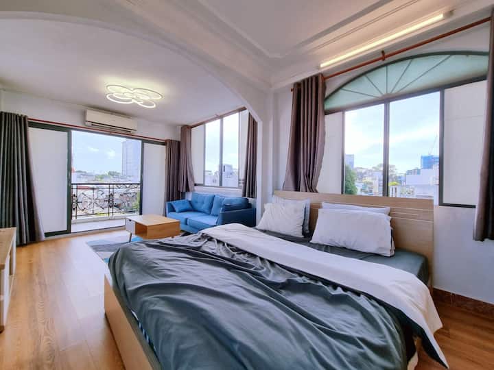 City View Studio With Terrace – D1 + Netflix - Ho Chi Minh-staden
