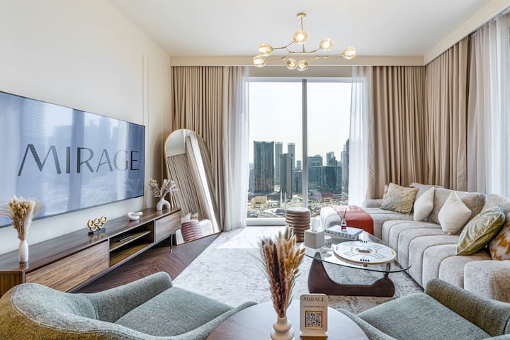 Forte Tower 2br | City Skyline Views | 28th Floor - Dubai