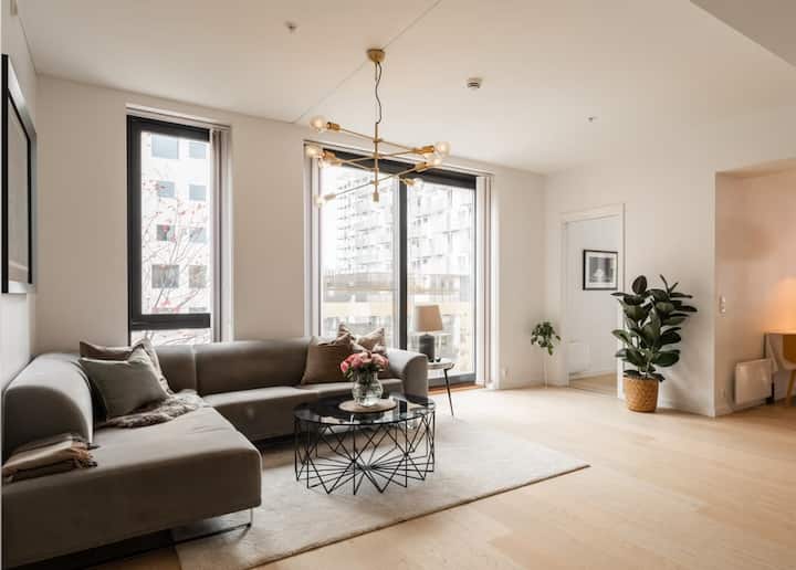 Luxury 2-bedroom Apartment By Central Station - Oslo
