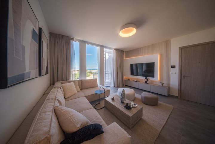 Blu Horizon Seaview Suite W/ Rooftop And Pool - Nissi Beach