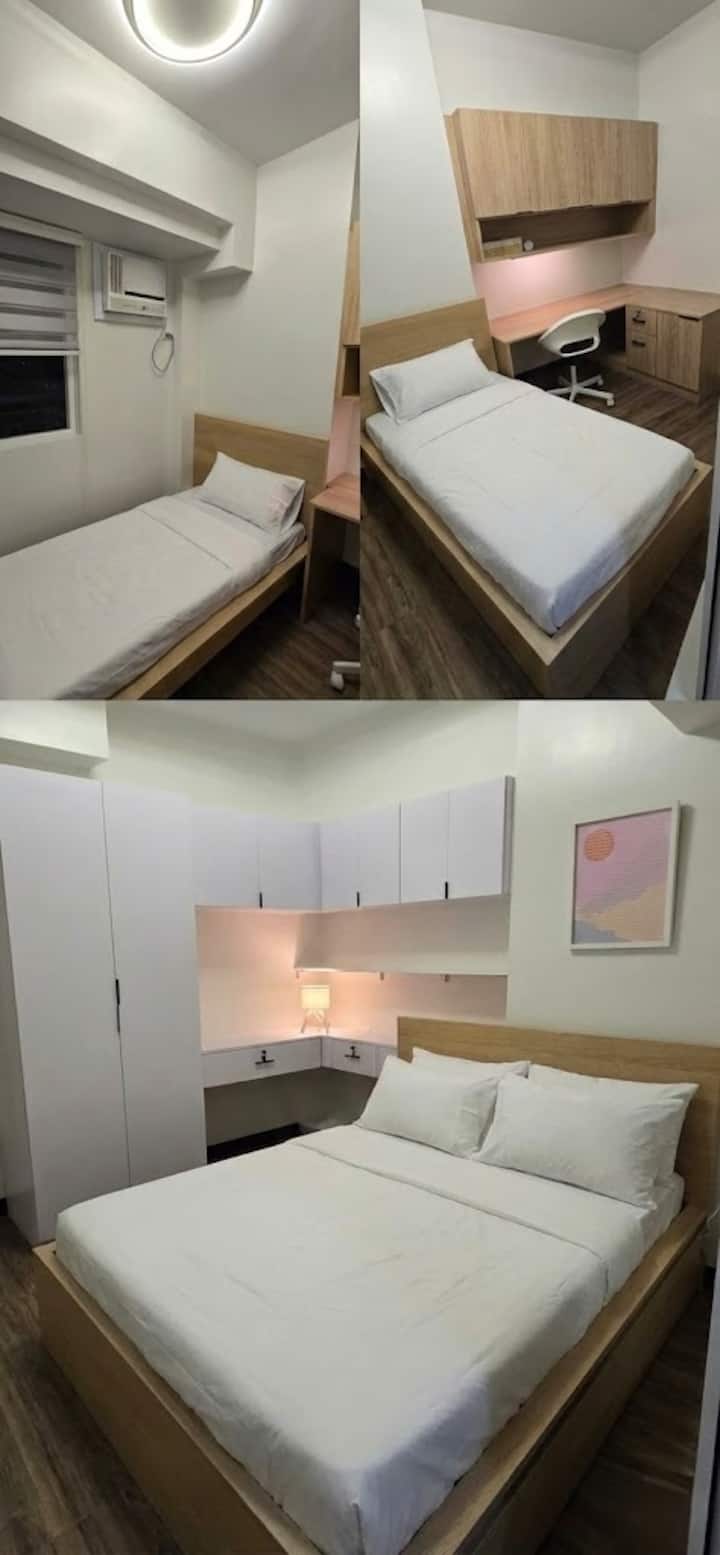 Cozy 2br Staycation W/ Balcony, Pool, & Fast Wifi - Bacoor