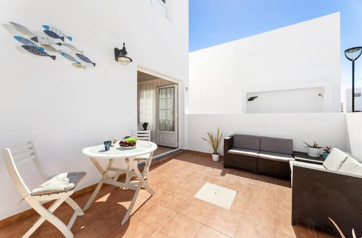 Acogedor Dúplex Con Terraza Privada En ÓRzola - Graciosa