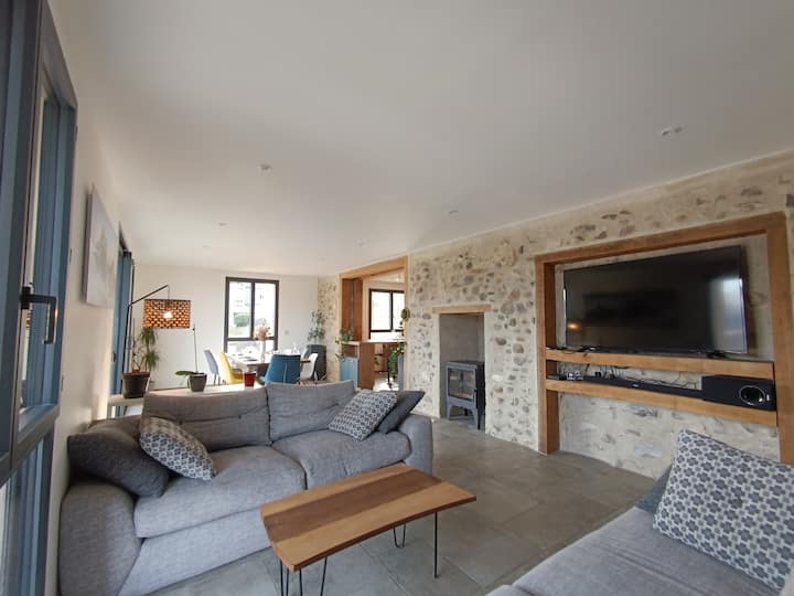 Maison Authentique Avec Vue Sur Les Montagnes - Lac d'Aiguebelette