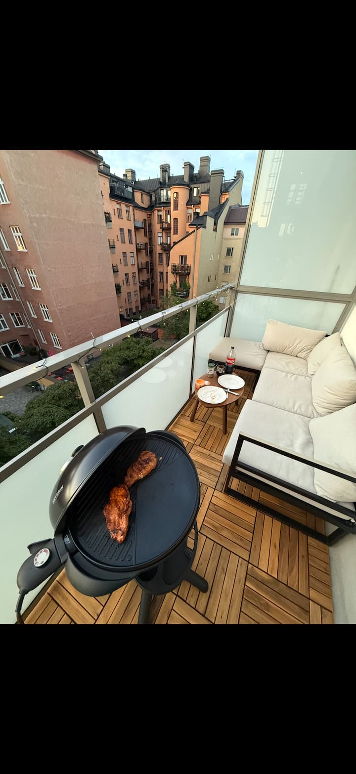 Mysig Lägenhet I Hjärtat Av Stockholm Med Balkong - Stockholm