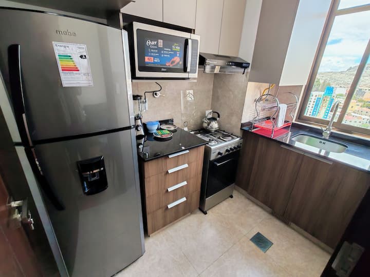 Apt. Hermoso Con Vistas Incomparables - La Paz, Bolivie