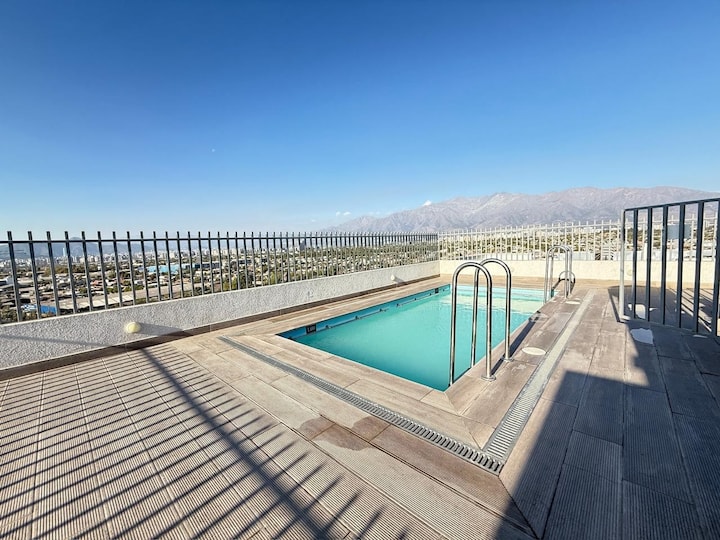 Urbanhost | 2d2b Estacionamiento • Wifi • Piscina - El Bosque, Chile