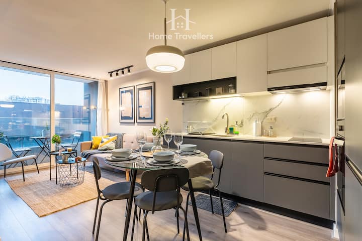 Ht Comodo Depto. ÑUñoa 3 Pax Y Estac. - Santiago