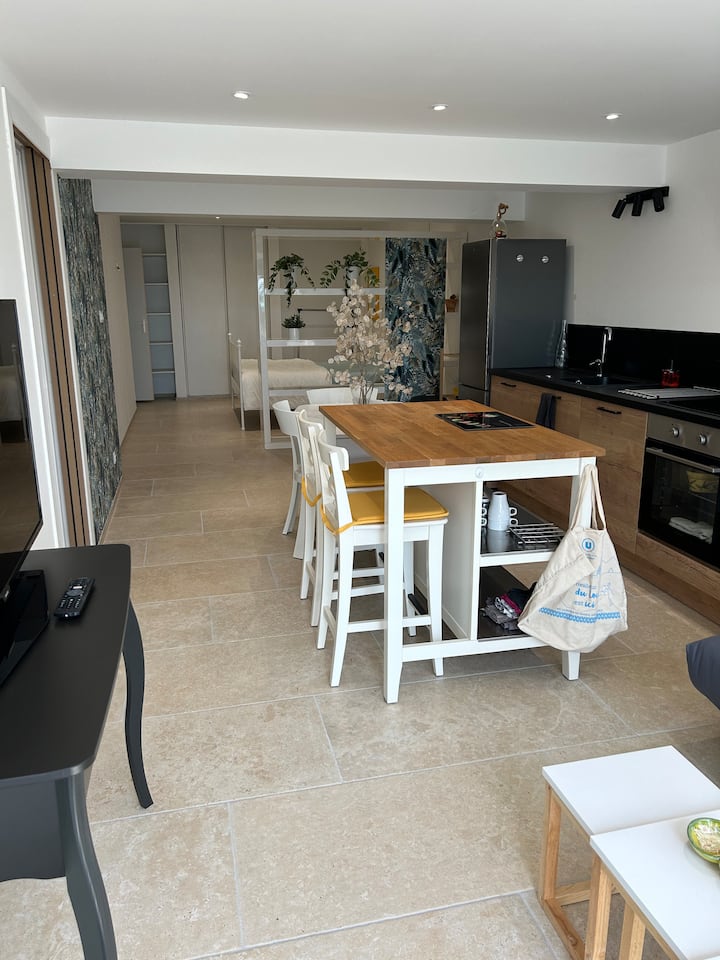 Nouveau Grand Studio / Appartement - Aiguèze