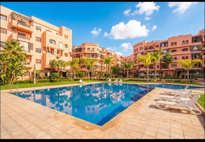 Appartement 2 Chambres Avec 5 Piscines+ Parking - Marrakech