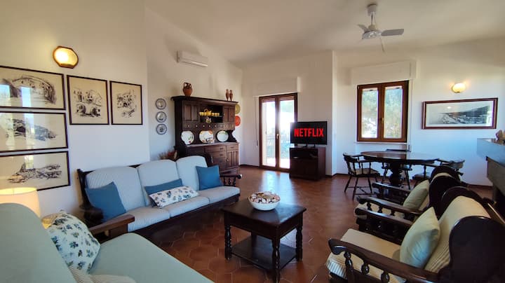 [120m Dal Mare] Wifi, Giardino Privato, Posto Auto - Sperlonga