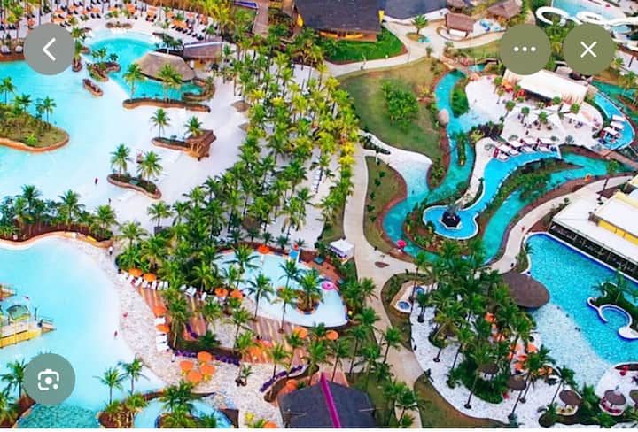 Resort Hotbeachsuítes Com Acesso Ao Parque Incluso - Olimpia