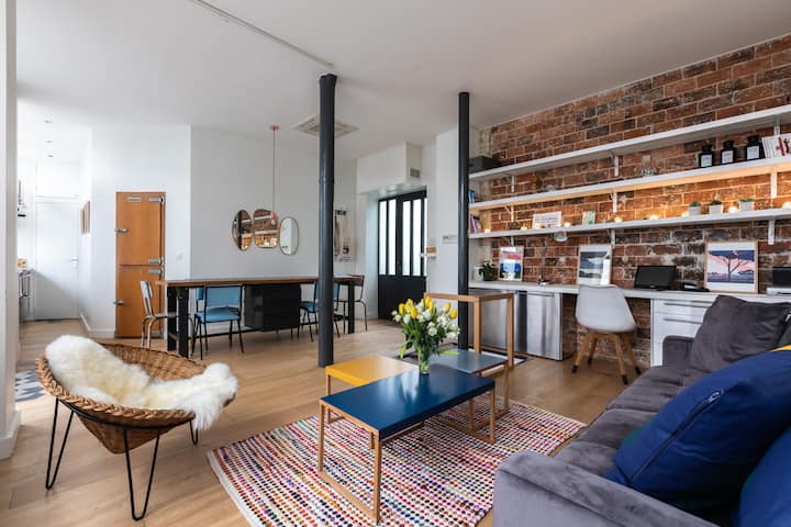 Cozy & Design Loft 4p - High Marais - París