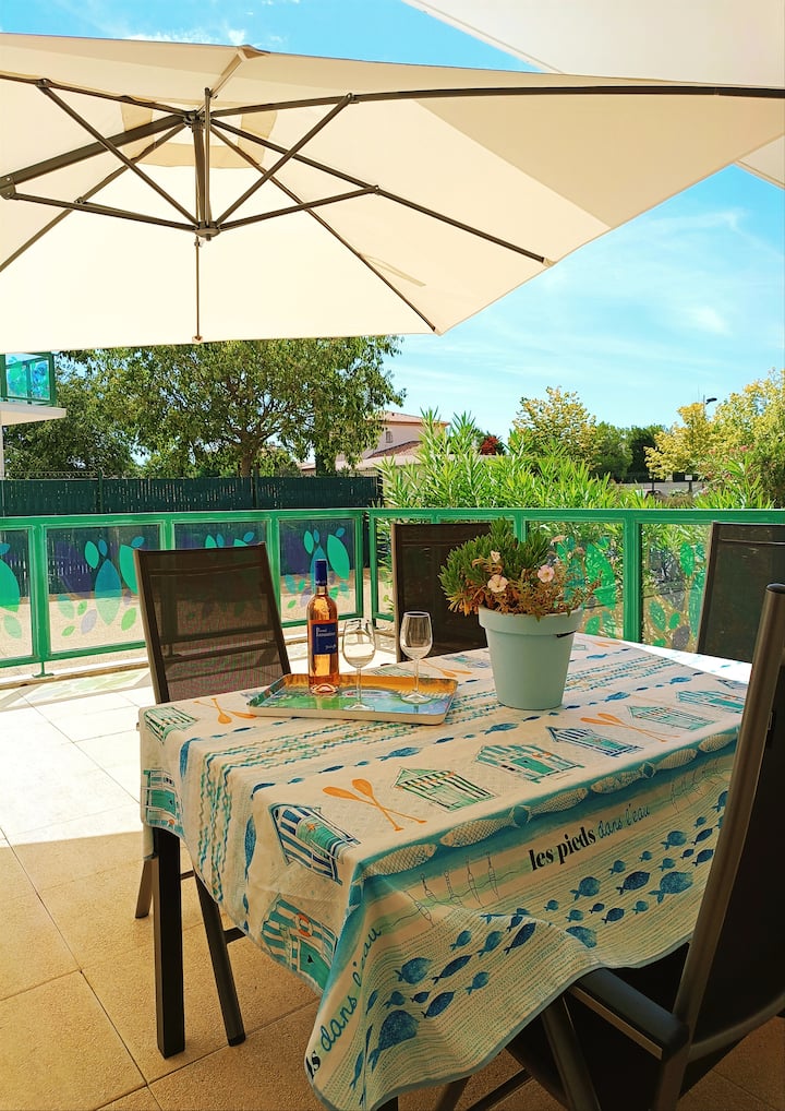 Großzügiges, Klimatisiertes Komfort-appartement - Valras-Plage