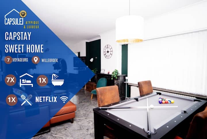 Capstay Sweet Home 3 Chambres - Boom