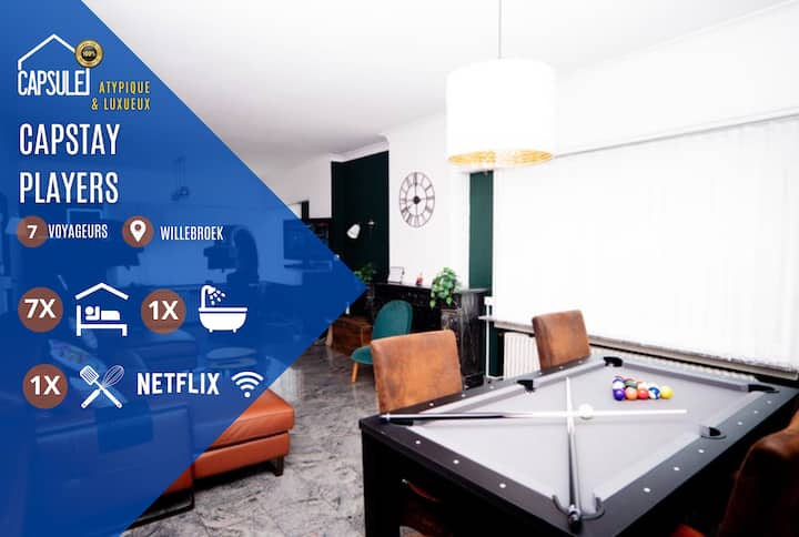 Capstay Players 3 Chambres - Boom