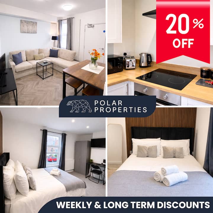 Modern 4-bed/3-bath Home W/ Garden - Gloucester