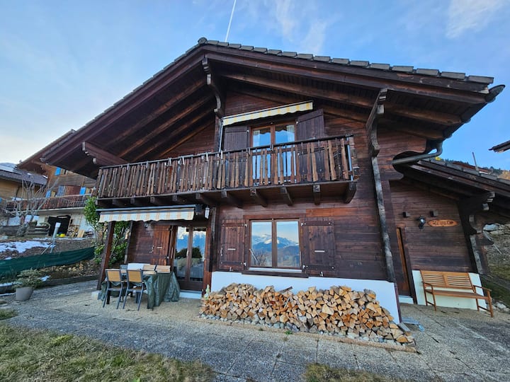Chalet Calme, Vue Panoramique Sur Lac Et Montagnes - Châtel