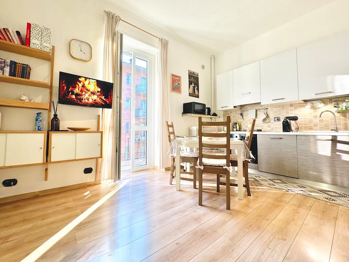 Cozy Flat Home&metro Quiet Area Steps From Subway - Turin