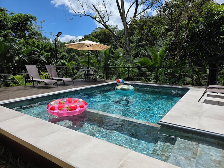 Casa Rústica El Burrito | Private Pool | 8 Ppl - Costa Rica