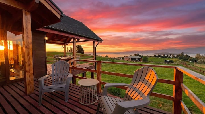 Spacious Lake Ranco View Property For 9 Guests - Lago Ranco