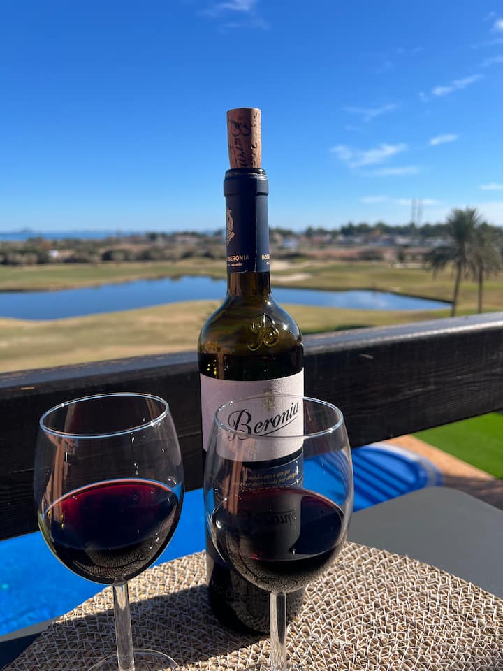 2 Bedroom App Frontline Serena Golf & Sea View - Cartagena