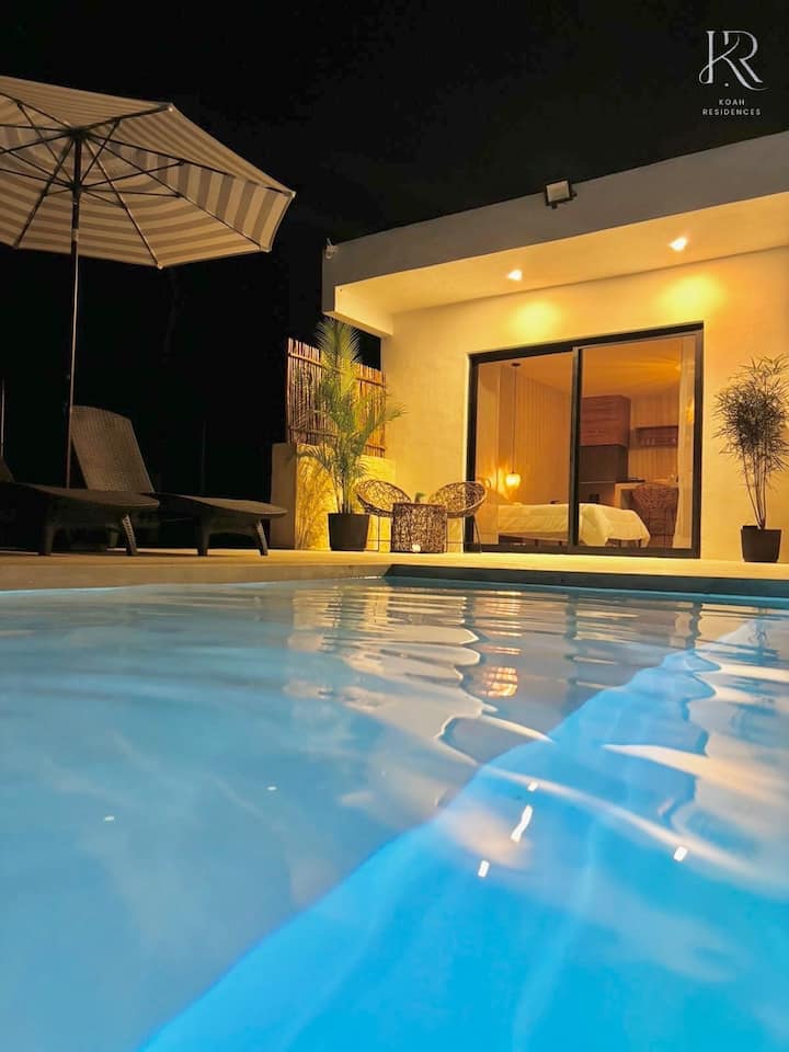 Loft 2 Con Alberca Puerto Morelos -Koah Residences - Puerto Morelos