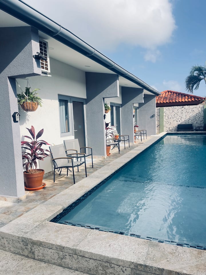 Sealevel Apt 3,luxury Apartment 5 Min To The Beach - Aruba