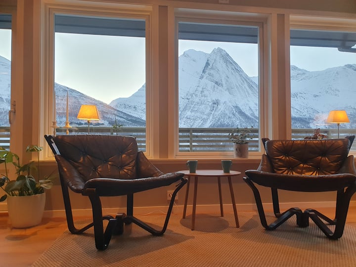 Villa Balsfjord Fjord & Mountain View - Norvège