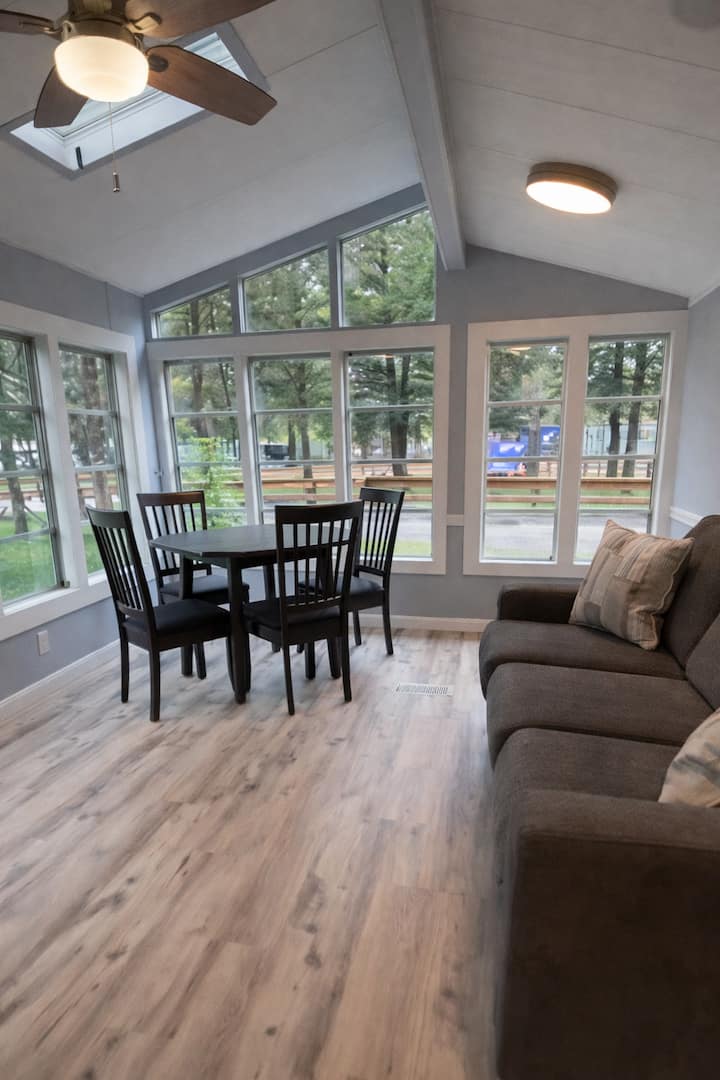 Double-wide Park Model Home | Bright Sunroom Feel - Preston, CT