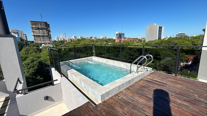 Depa Premium En Villa Morra, Con Piscina - Paraguai
